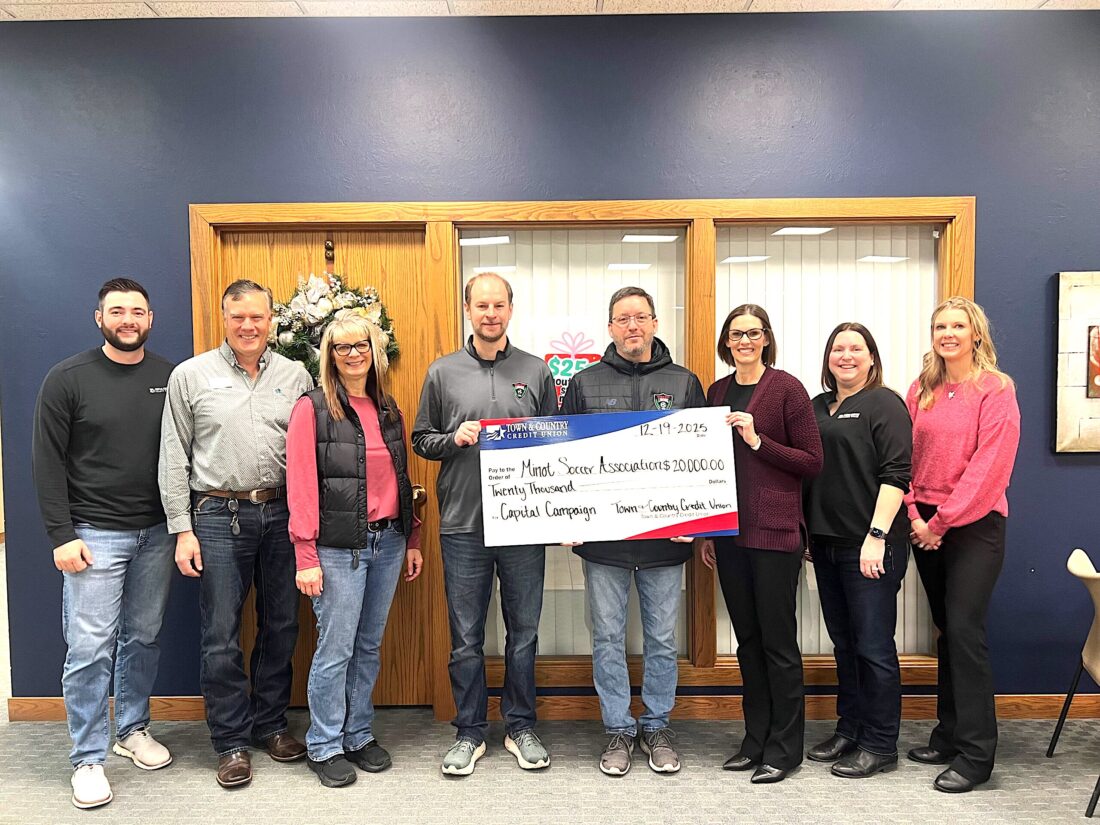 Credit union donates to indoor soccer complex | News, Sports, Jobs ...